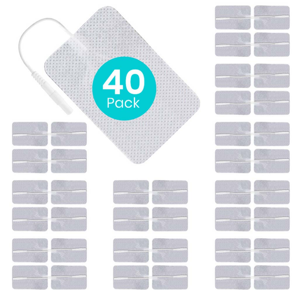 Tens Unit Replacement Pads: Soft & Flexible Fabric - Kern Medical Supply